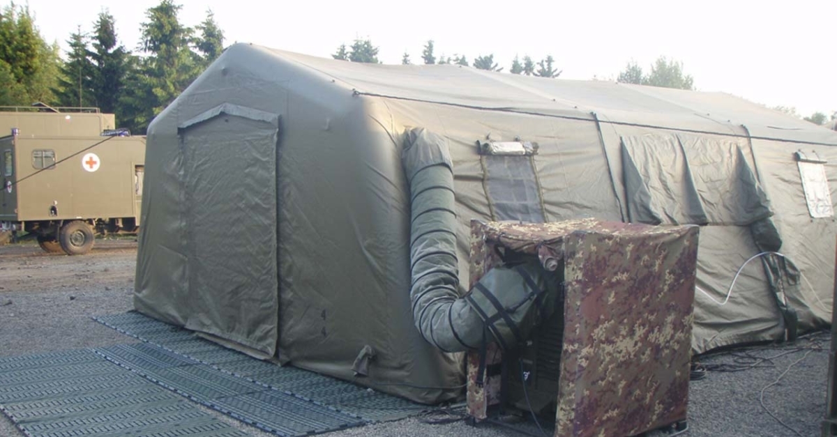 The benefits of controlling temperature and humidity in military camps ...