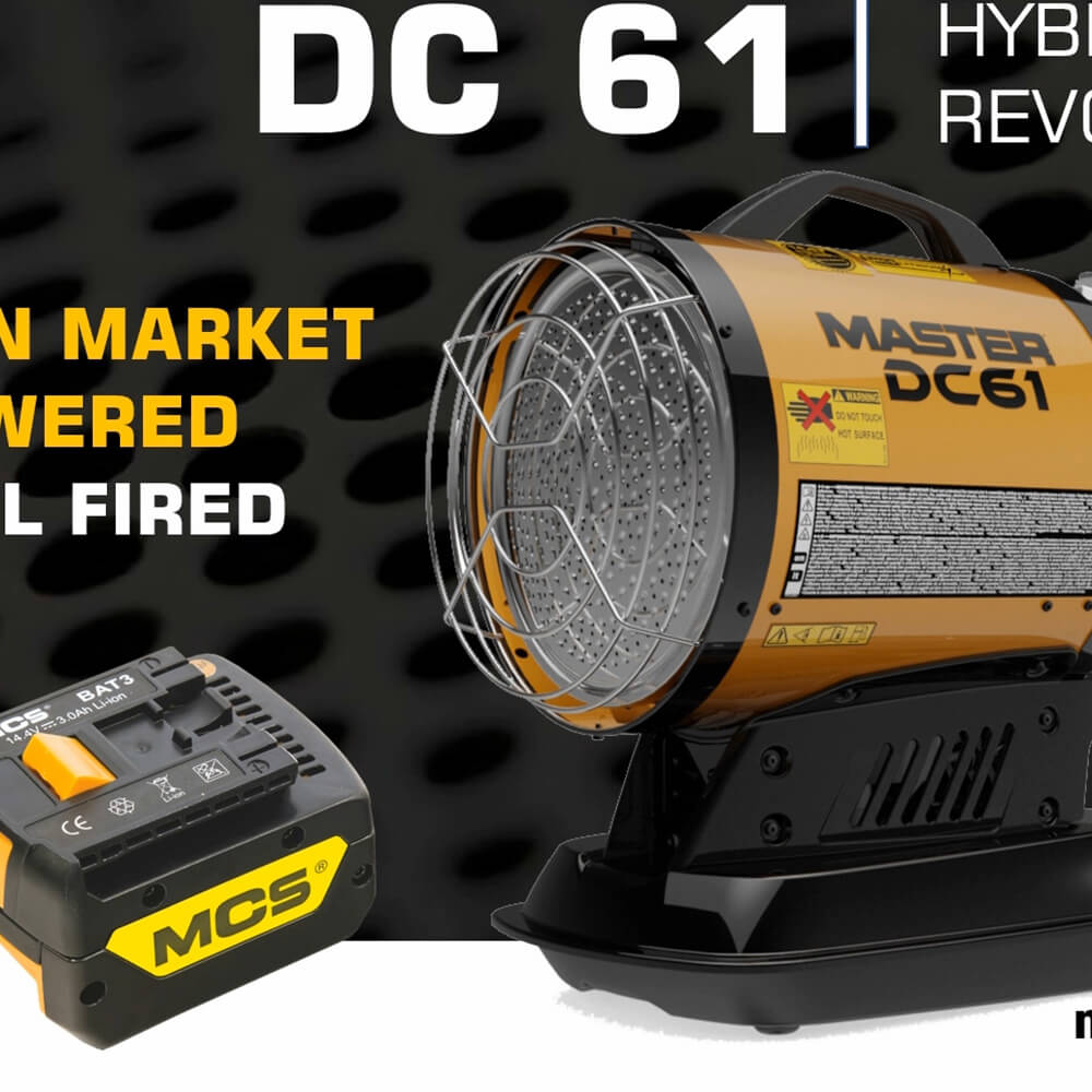 Master DC 61 – infrared oil fired heater